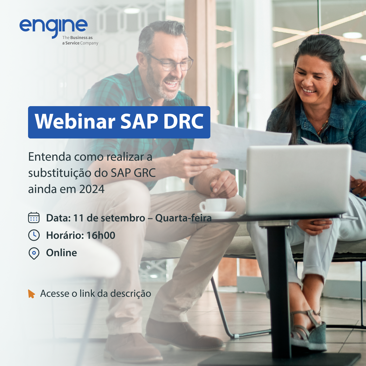 Webinar Descubra o SAP DRC | Engine